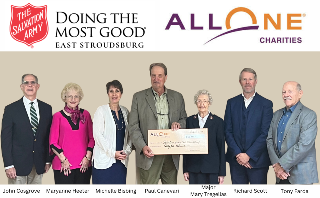 The Salvation Army East Stroudsburg - All One Foundation